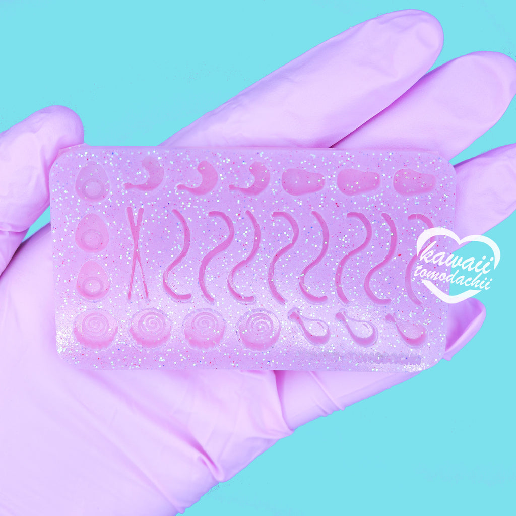 Cup of Ramen Noodles Shaker Mold & Bits Mold – Kawaii Molds By Kawaii ...